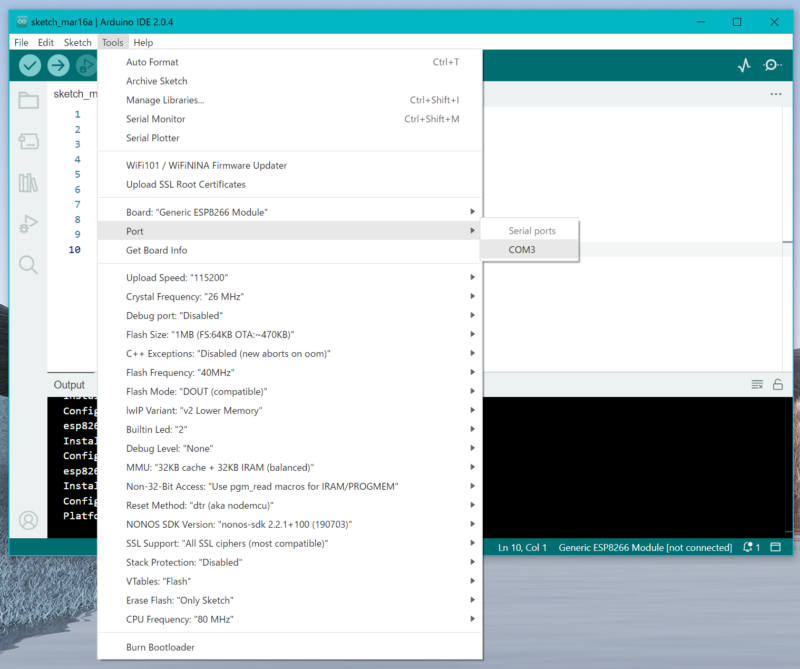 【電子工作】ESP8266(ESP-WROOM-02)＋Arduino IDEで開発環境を構築する | うにLab.